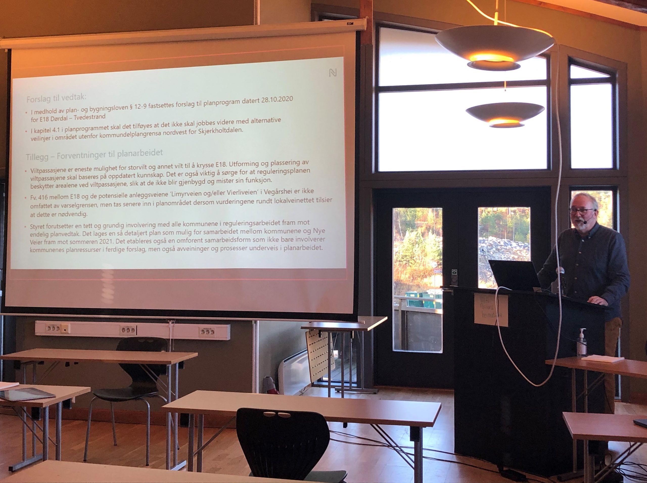 Veien videre for arbeidet med reguleringsplan for nye E18 Dørdal-Tvedestrand - Samferdsel ...