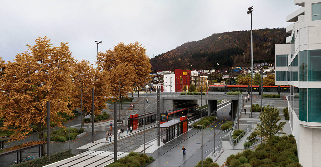 Byggetrinn 4 Sentrum - Fyllingsdalen - Samferdsel & Infrastruktur