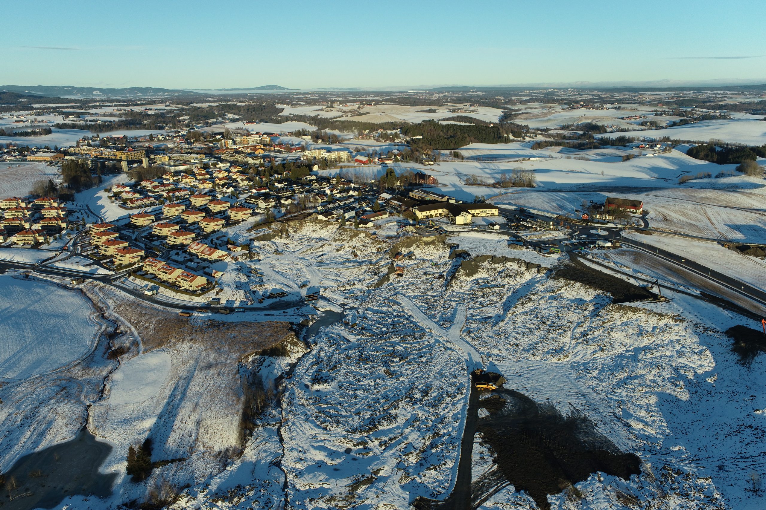 NVE godt i gang med sikringsarbeider i Gjerdrum - Samferdsel ...