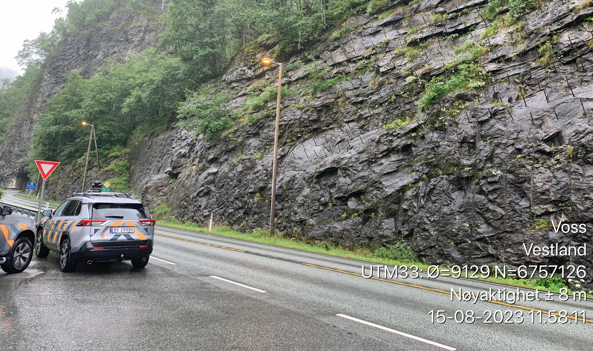 Statens vegvesen skredsikrar E16 ved Bolstad - Samferdsel & Infrastruktur