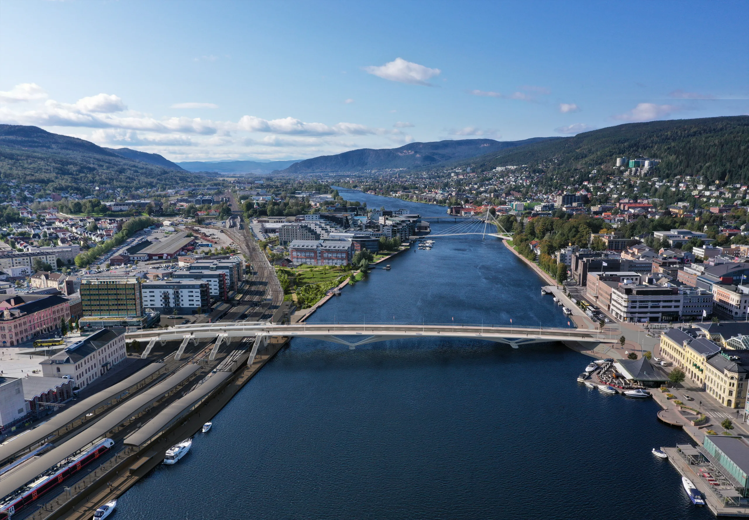 Ny bybru over Drammen stasjon - Samferdsel & Infrastruktur