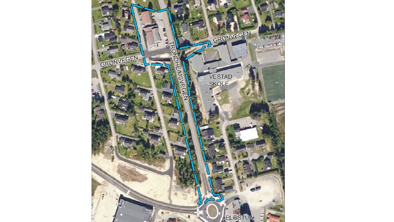 Planen for gang- og sykkelvei ferdigbehandlet i Elverum kommune - Samferdsel & Infrastruktur