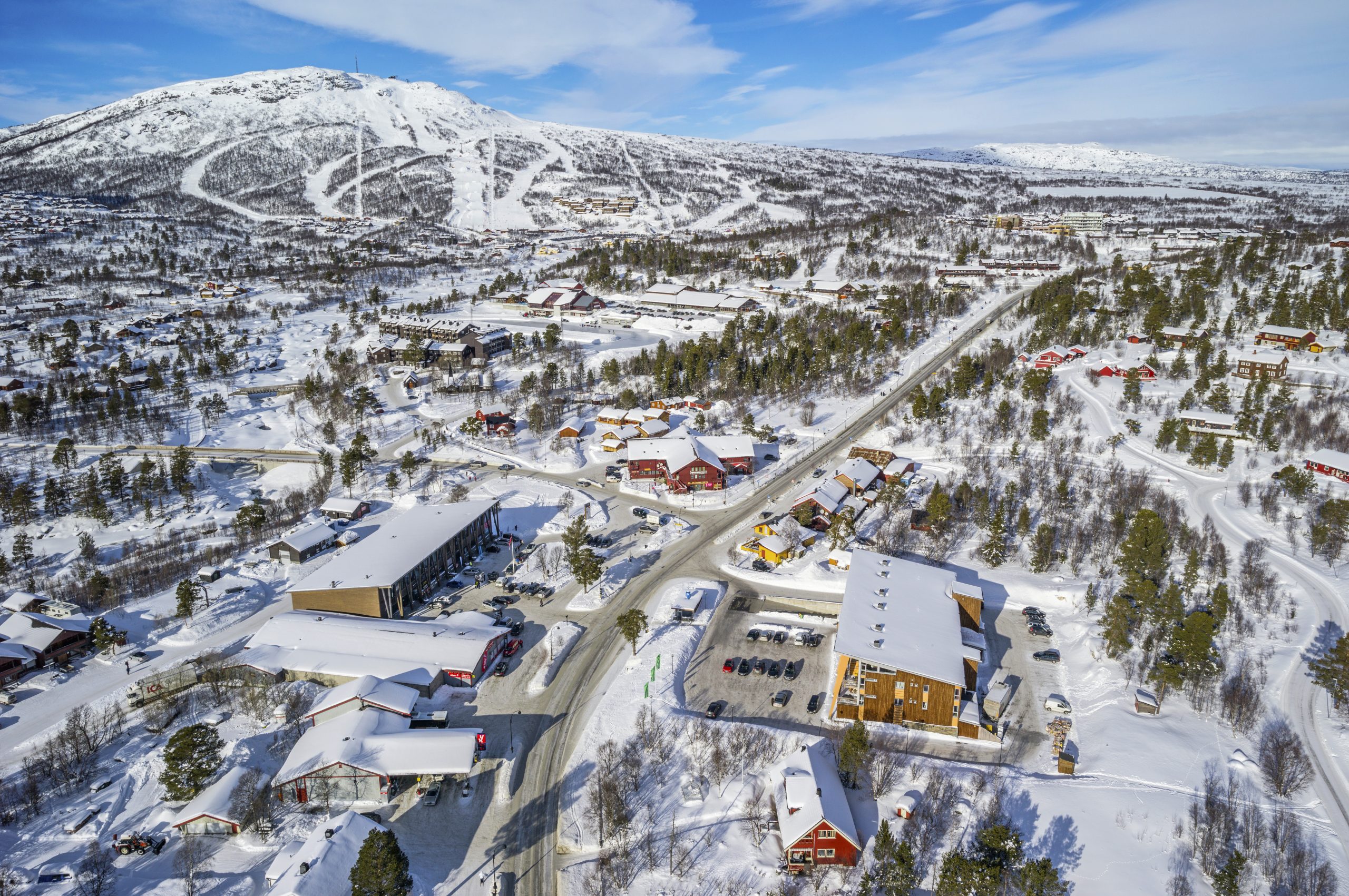 Rydder opp i Hovden sentrum - Samferdsel & Infrastruktur