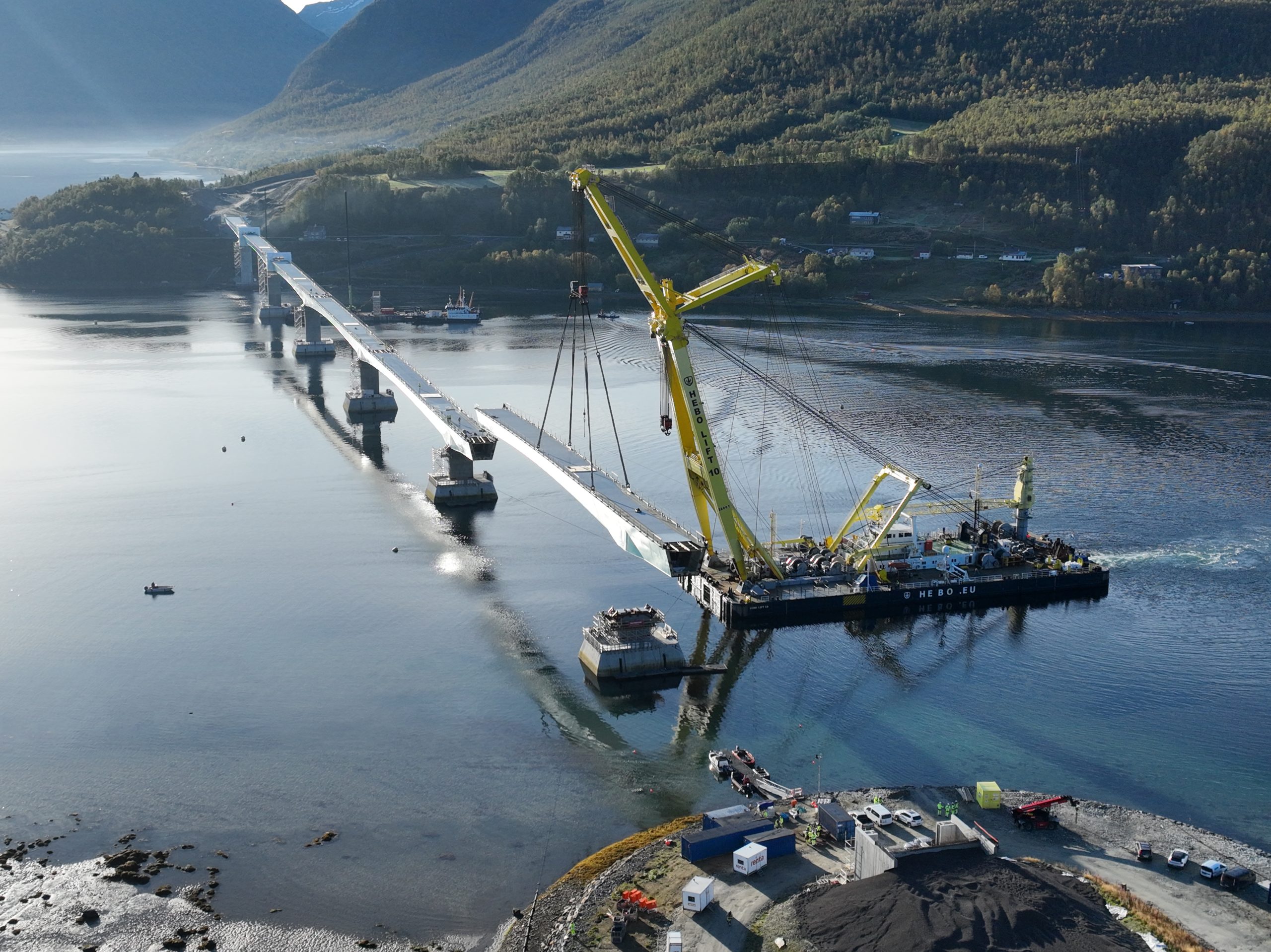 Bygger en mil med ny vei ved Ramfjord - Samferdsel & Infrastruktur